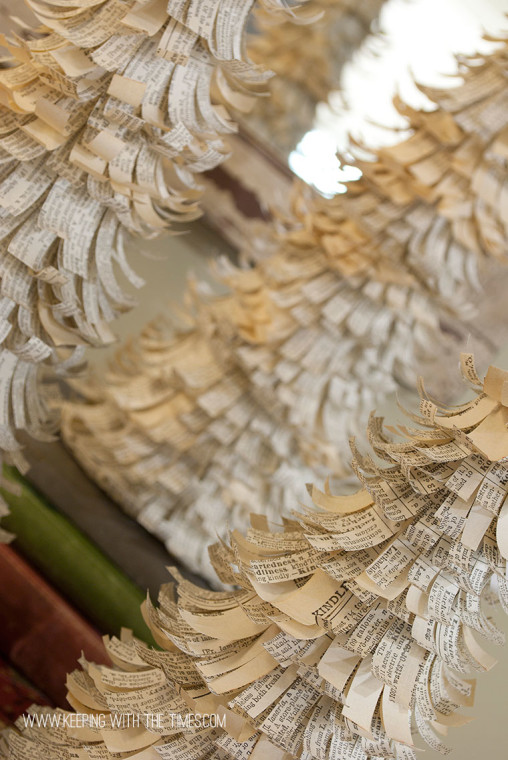 Vintage paper trees - Keeping With The Times