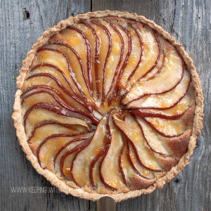 Rustic Pear Tart - Keeping With The Times
