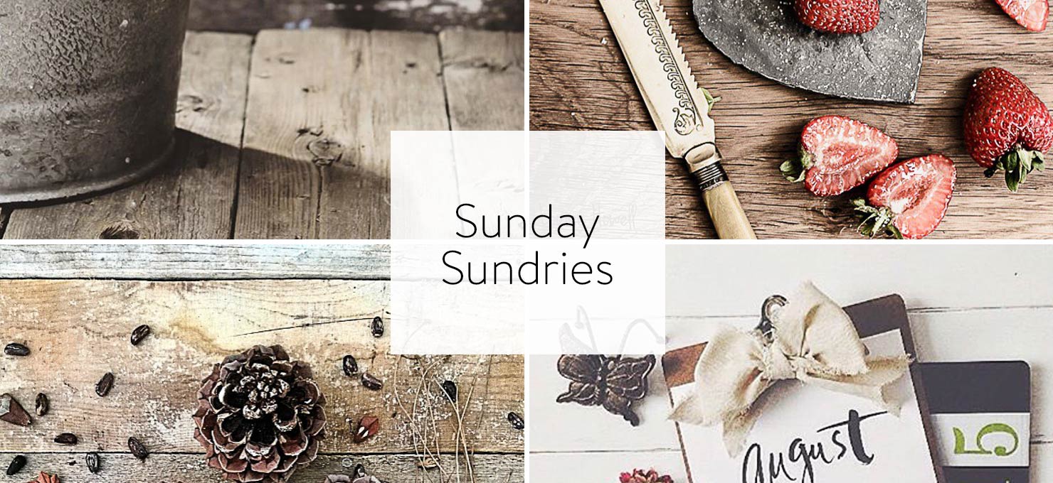 Sunday Sundries - Keeping With The Times